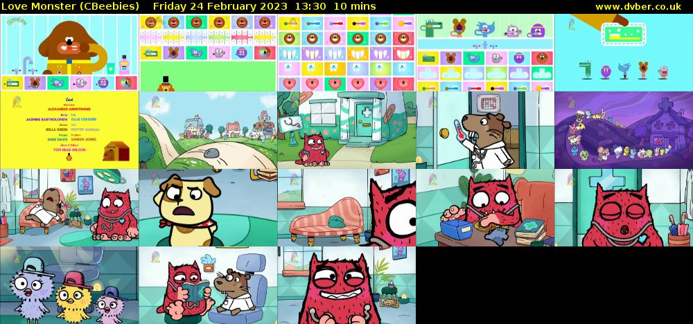 Love Monster (CBeebies) - 2023-02-24-1330