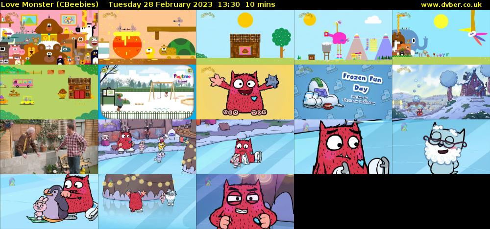 Love Monster (CBeebies) - 2023-02-28-1330