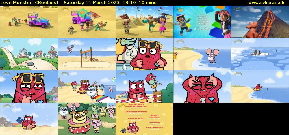 Love Monster (CBeebies) - 2023-03-11-1310