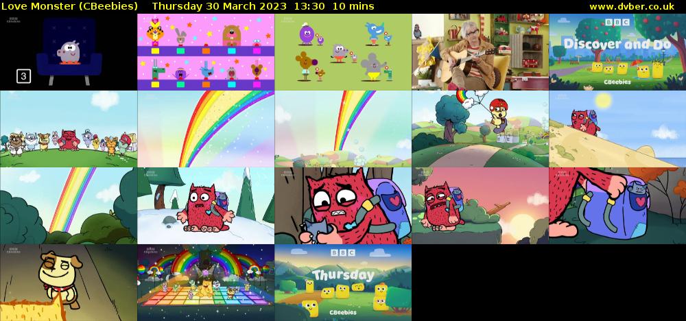 Love Monster (CBeebies) - 2023-03-30-1330