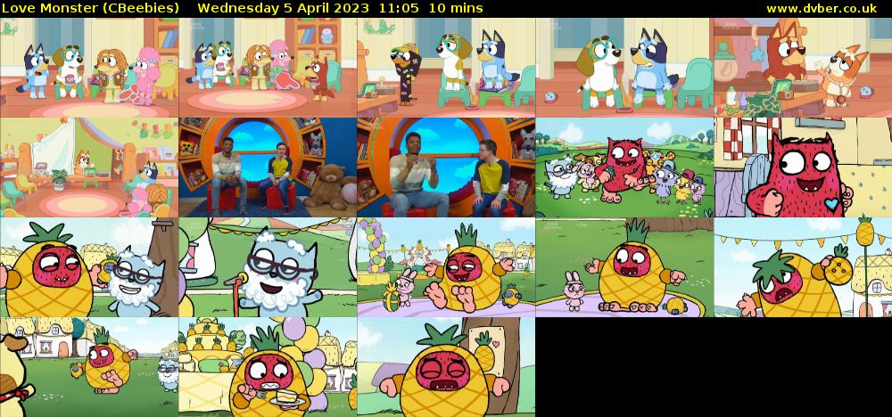 Love Monster (CBeebies) - 2023-04-05-1105