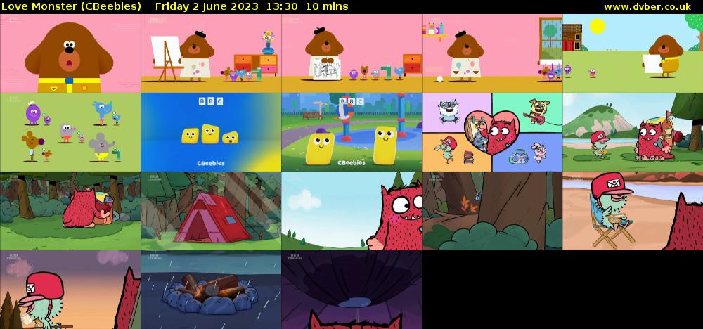 Love Monster (CBeebies) - 2023-06-02-1330