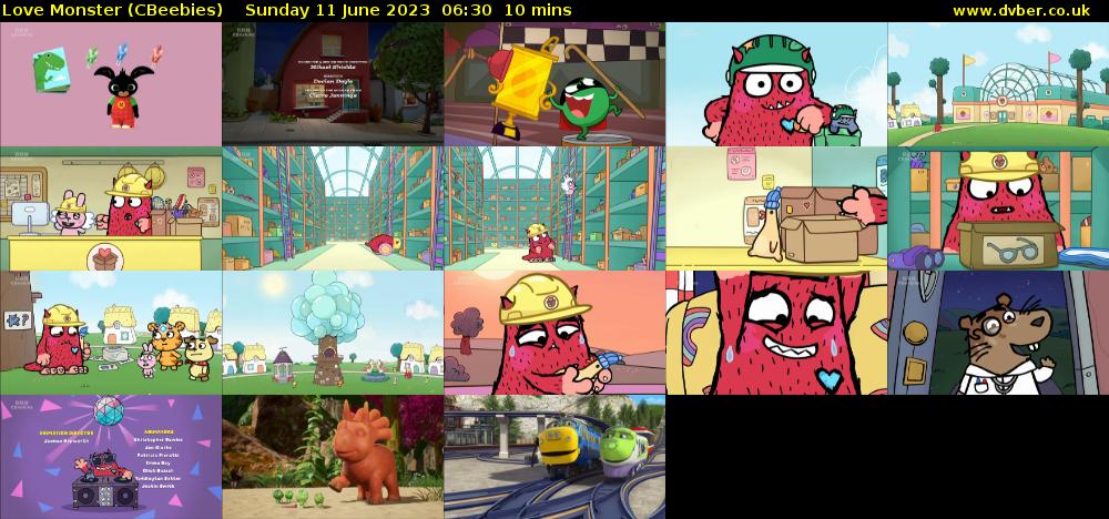 Love Monster (CBeebies) - 2023-06-11-0630