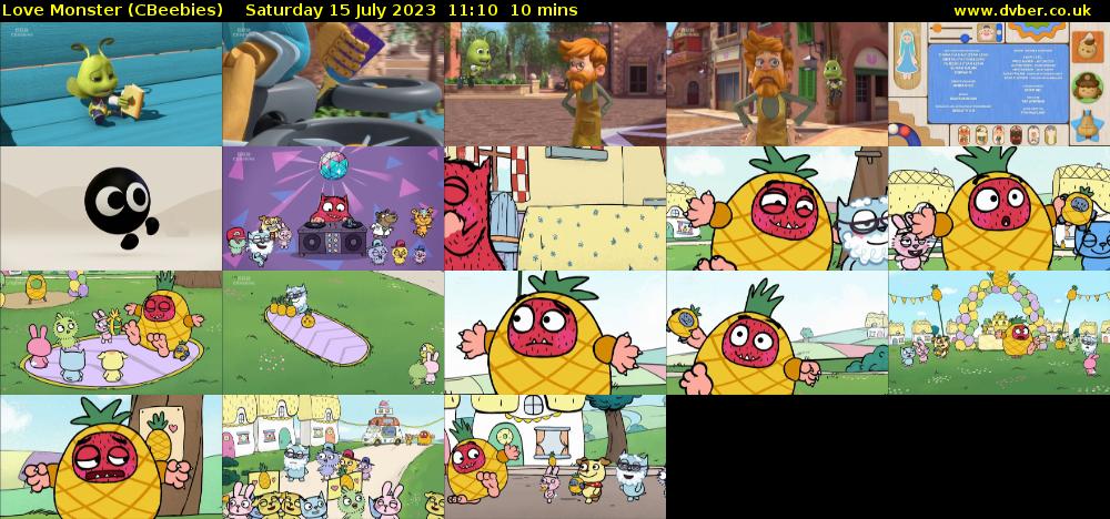Love Monster (CBeebies) - 2023-07-15-1110