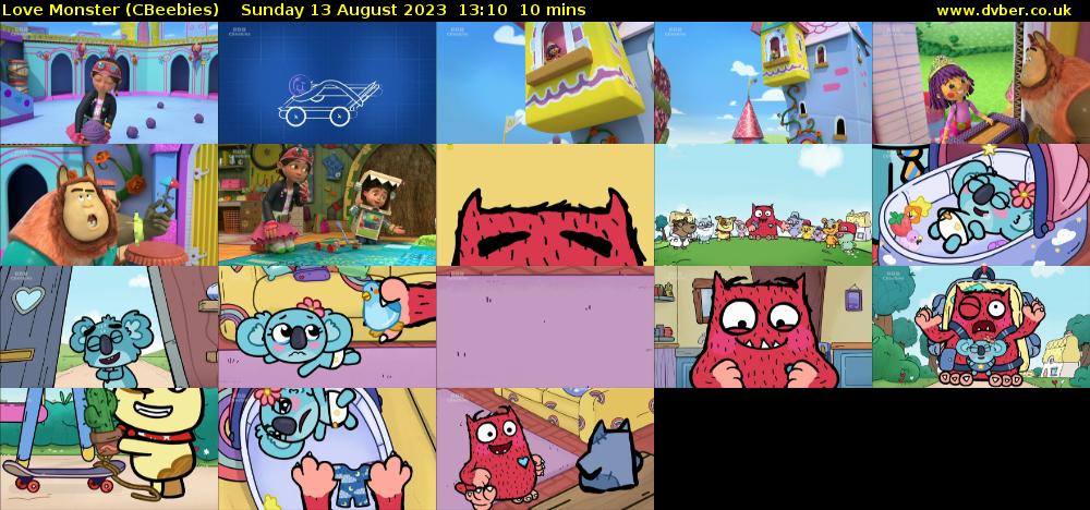Love Monster (CBeebies) - 2023-08-13-1310