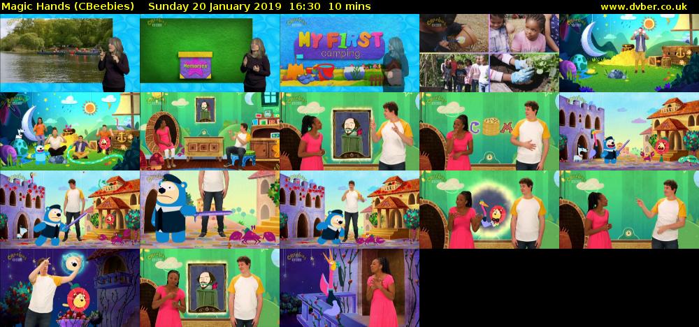 Magic Hands (CBeebies) - 2019-01-20-1630