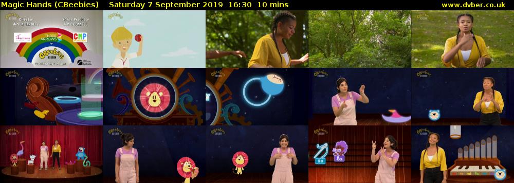 Magic Hands (CBeebies) - 2019-09-07-1630