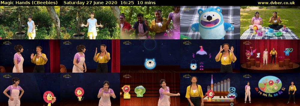 Magic Hands (CBeebies) - 2020-06-27-1625