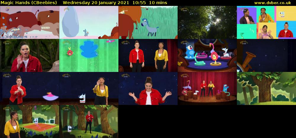 Magic Hands (CBeebies) - 2021-01-20-1055