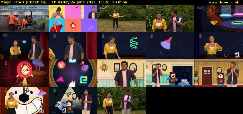 Magic Hands (CBeebies) - 2021-06-24-1120