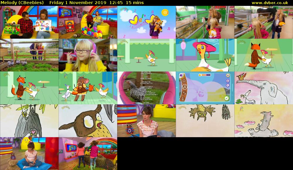 Melody (CBeebies) - 2019-11-01-1245