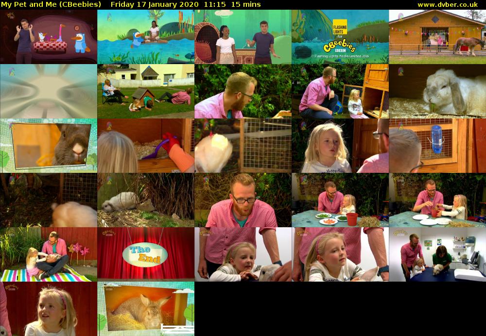 My Pet and Me (CBeebies) - 2020-01-17-1115