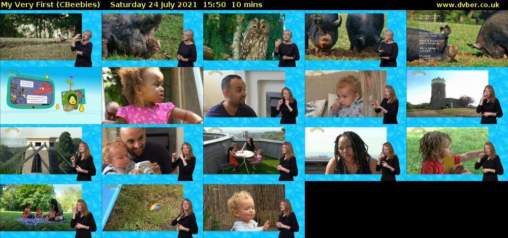 My Very First (CBeebies) - 2021-07-24-1550