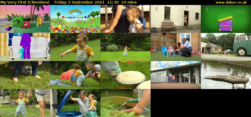 My Very First (CBeebies) - 2021-09-03-1130