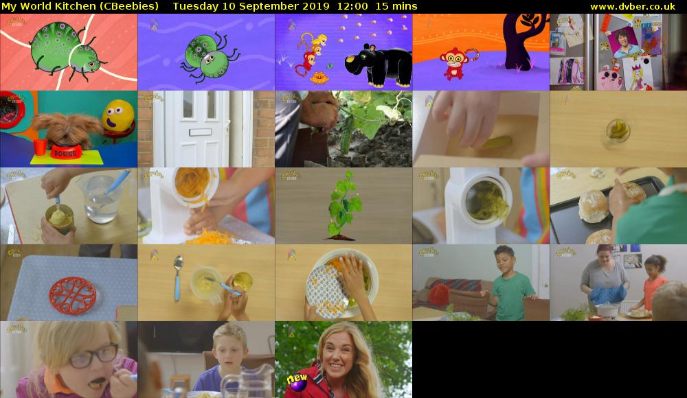My World Kitchen (CBeebies) - 2019-09-10-1200
