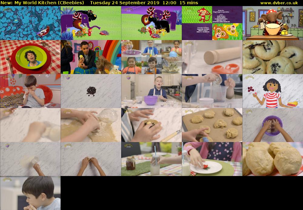 My World Kitchen (CBeebies) - 2019-09-24-1200