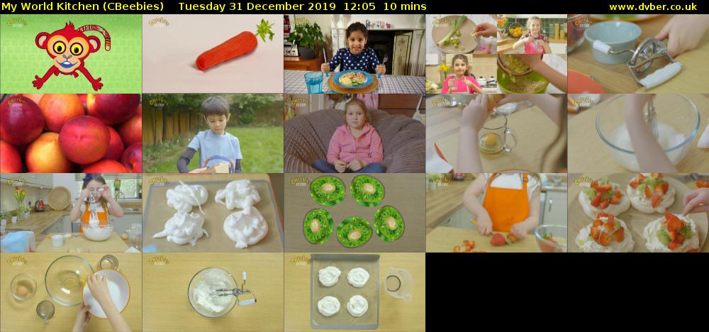 My World Kitchen (CBeebies) - 2019-12-31-1205