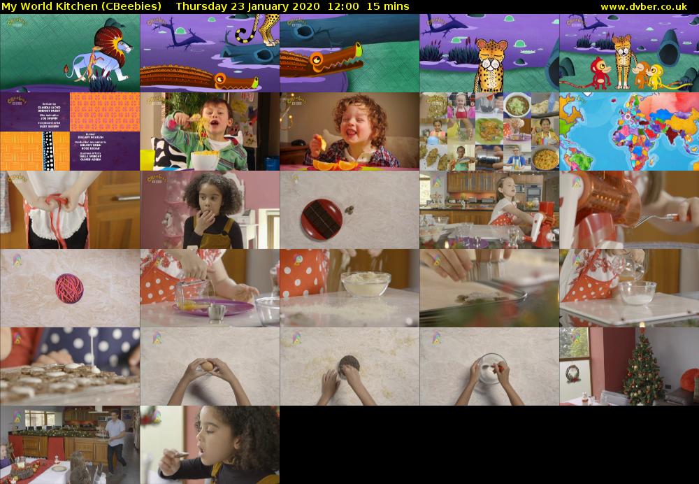 My World Kitchen (CBeebies) - 2020-01-23-1200