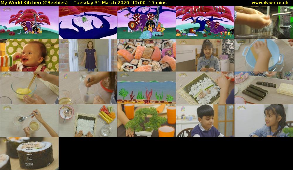 My World Kitchen (CBeebies) - 2020-03-31-1200