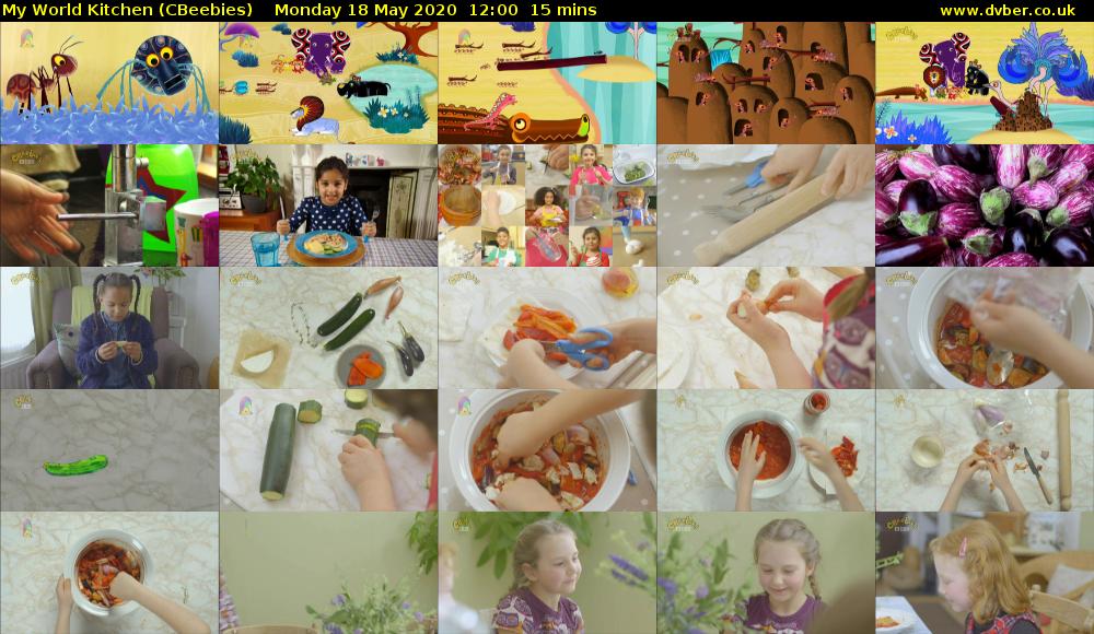 My World Kitchen (CBeebies) - 2020-05-18-1200