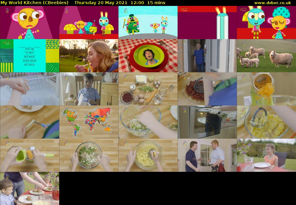 My World Kitchen (CBeebies) - 2021-05-20-1200