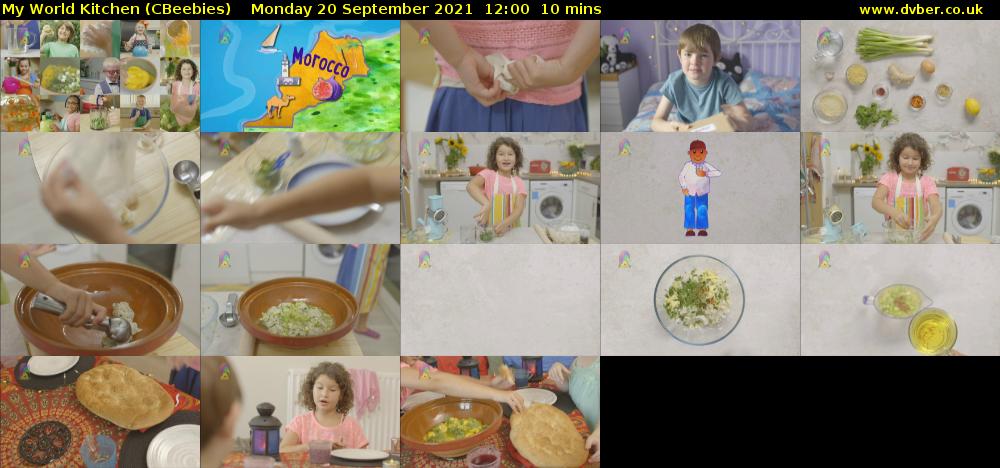 My World Kitchen (CBeebies) - 2021-09-20-1200
