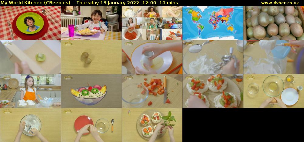 My World Kitchen (CBeebies) - 2022-01-13-1200