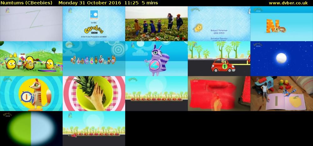 Numtums (CBeebies) - 2016-10-31-1125