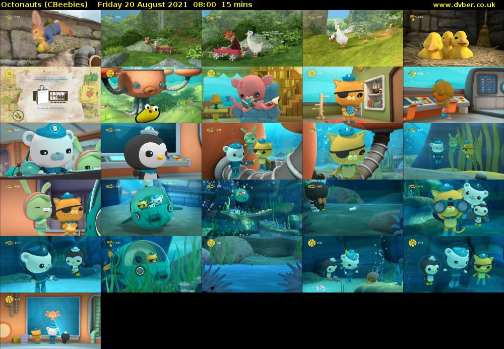 Octonauts (CBeebies) - 2021-08-20-0800
