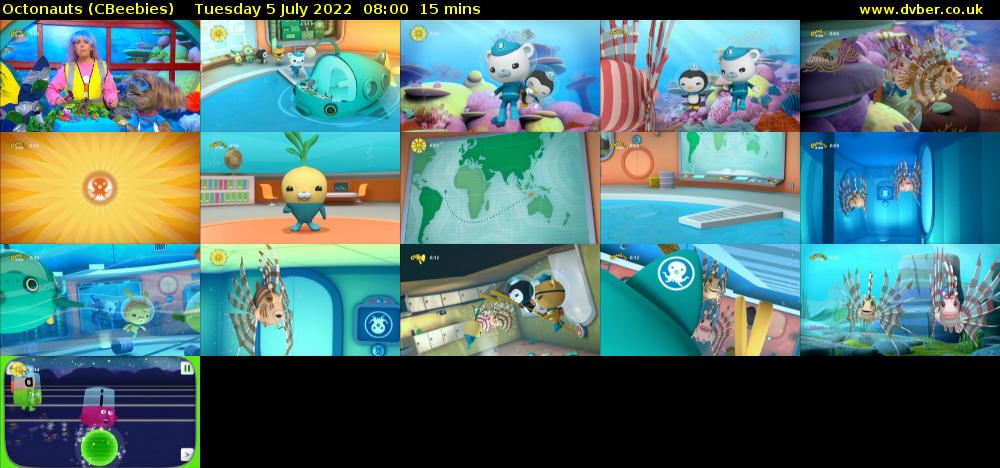 Octonauts (CBeebies) - 2022-07-05-0800