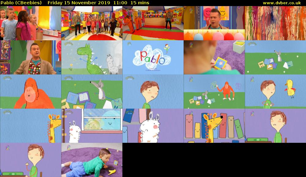 Pablo (CBeebies) - 2019-11-15-1100