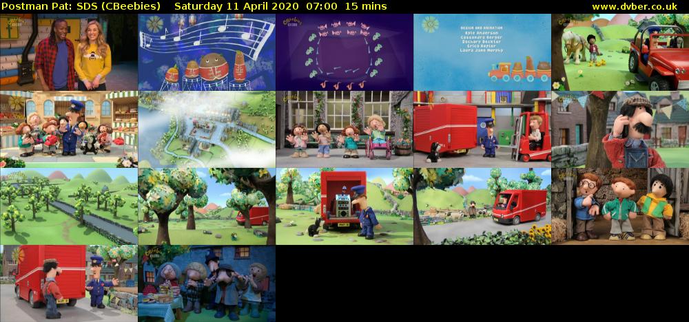 Postman Pat: SDS (CBeebies) - 2020-04-11-0700