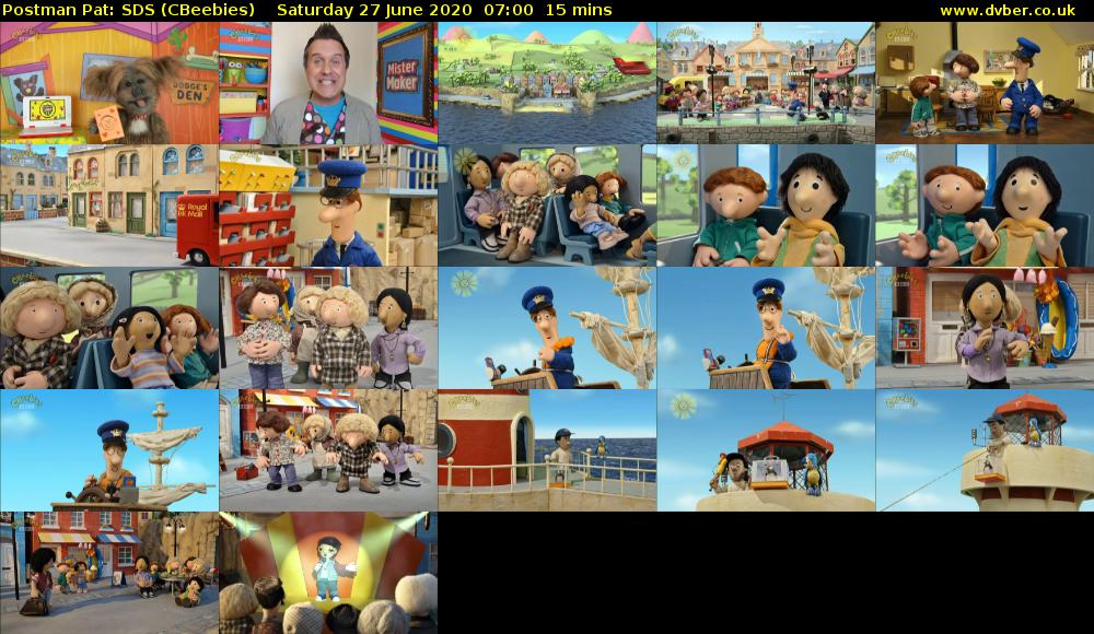Postman Pat: SDS (CBeebies) - 2020-06-27-0700