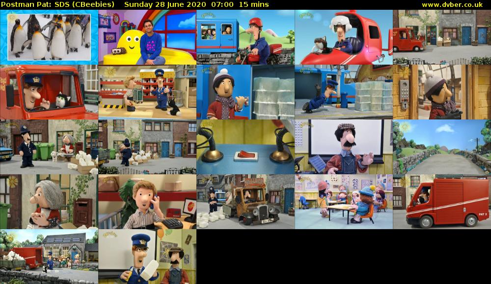 Postman Pat: SDS (CBeebies) - 2020-06-28-0700