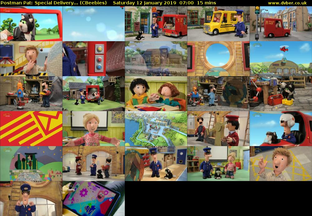 Postman Pat: Special Delivery... (CBeebies) - 2019-01-12-0700