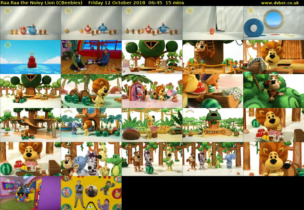 Raa Raa the Noisy Lion (CBeebies) - 2018-10-12-0645