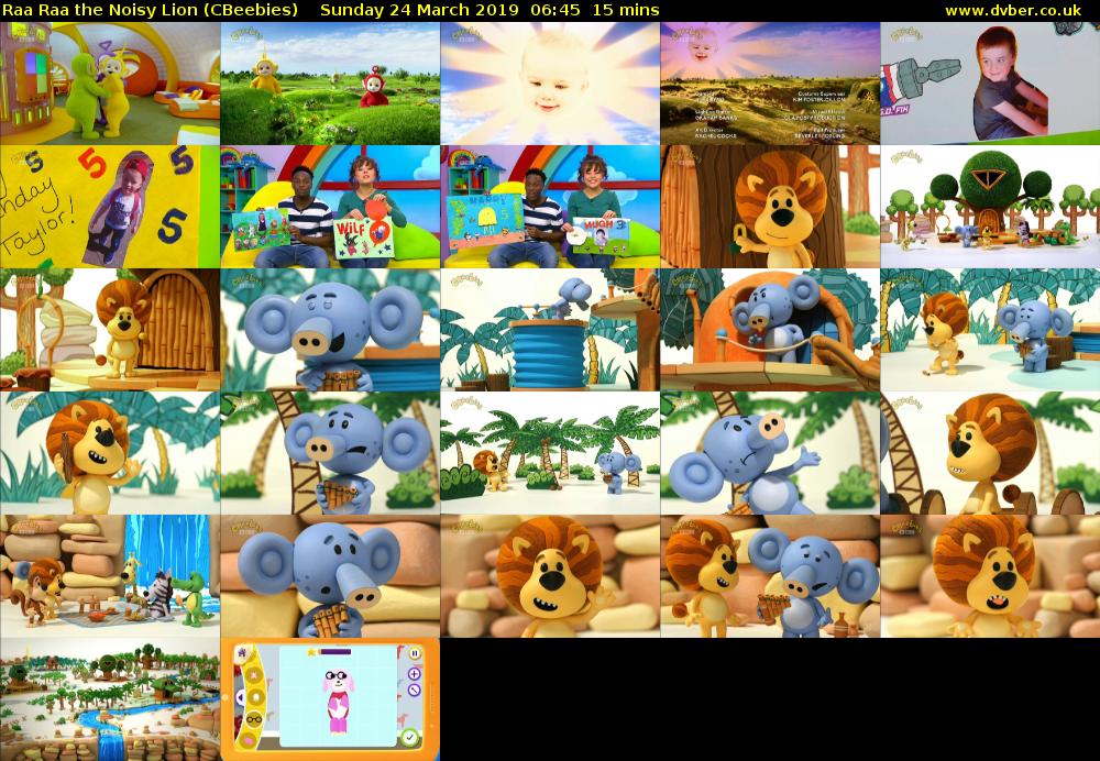 Raa Raa the Noisy Lion (CBeebies) - 2019-03-24-0645