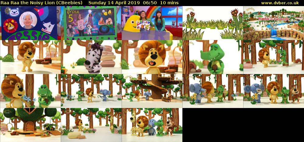Raa Raa the Noisy Lion (CBeebies) - 2019-04-14-0650