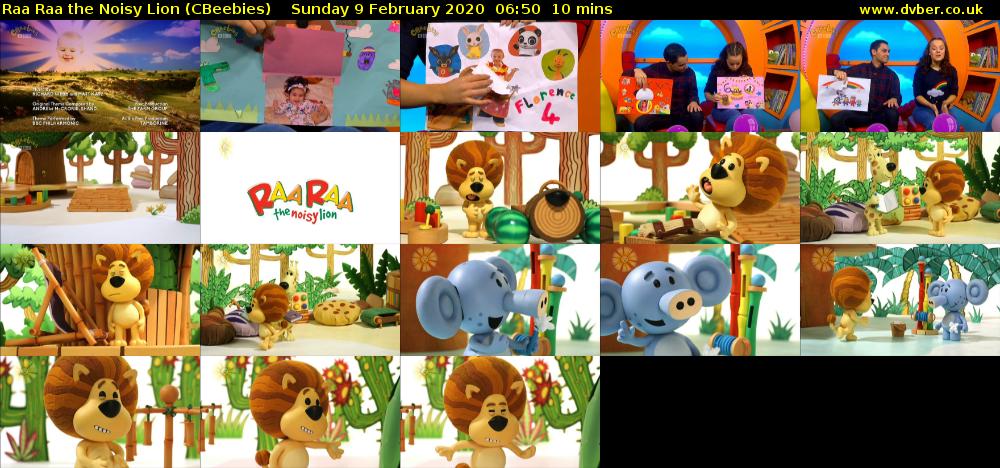 Raa Raa the Noisy Lion (CBeebies) - 2020-02-09-0650