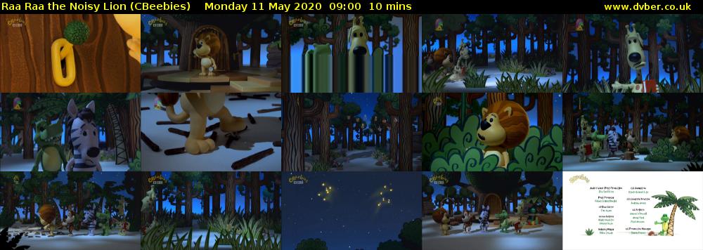 Raa Raa the Noisy Lion (CBeebies) - 2020-05-11-0900