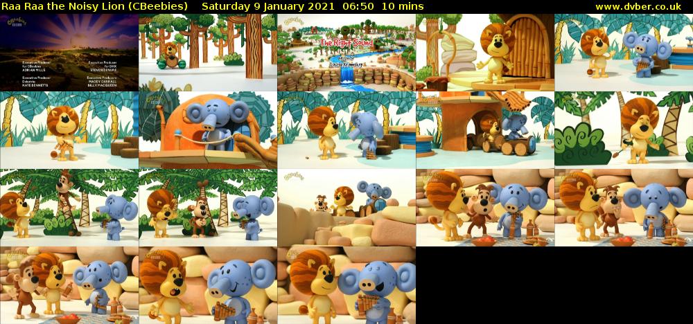 Raa Raa the Noisy Lion (CBeebies) - 2021-01-09-0650