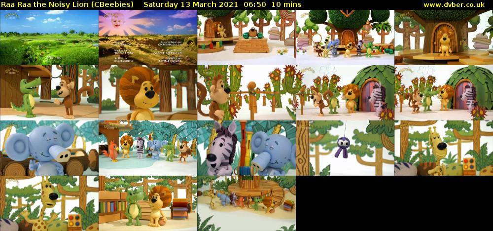 Raa Raa the Noisy Lion (CBeebies) - 2021-03-13-0650