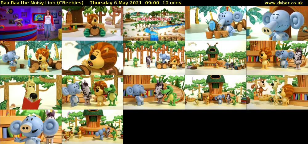 Raa Raa the Noisy Lion (CBeebies) - 2021-05-06-0900