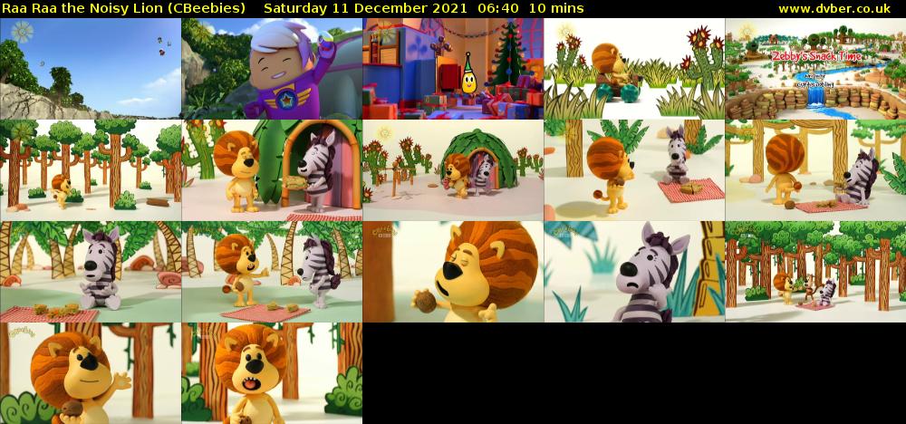 Raa Raa the Noisy Lion (CBeebies) - 2021-12-11-0640