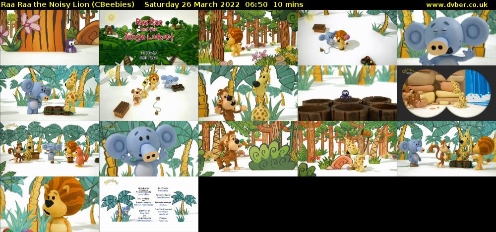 Raa Raa the Noisy Lion (CBeebies) - 2022-03-26-0650