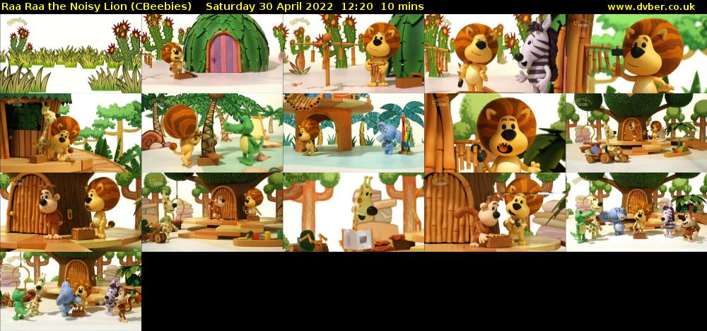 Raa Raa the Noisy Lion (CBeebies) - 2022-04-30-1220