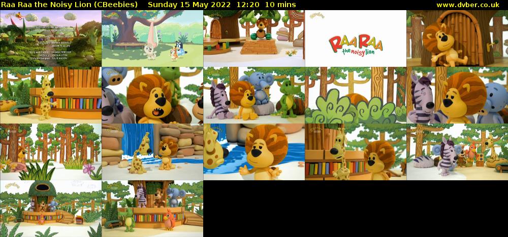 Raa Raa the Noisy Lion (CBeebies) - 2022-05-15-1220