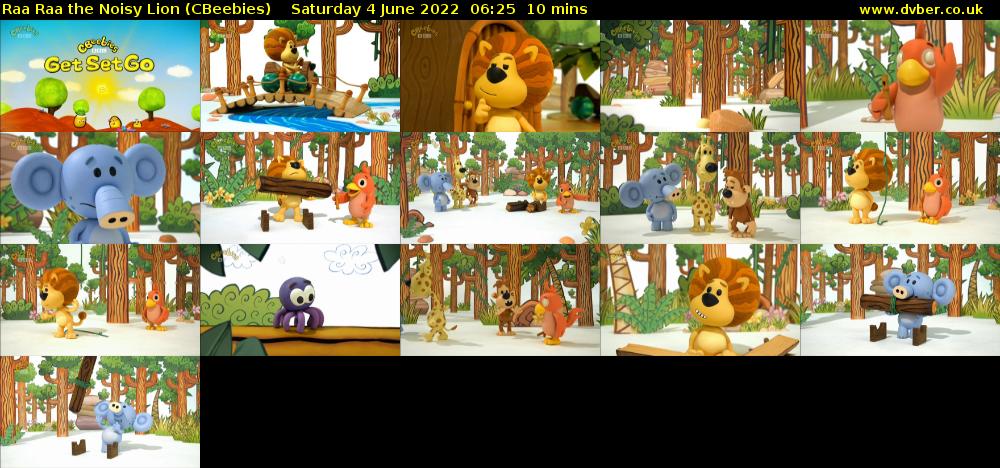 Raa Raa the Noisy Lion (CBeebies) - 2022-06-04-0625
