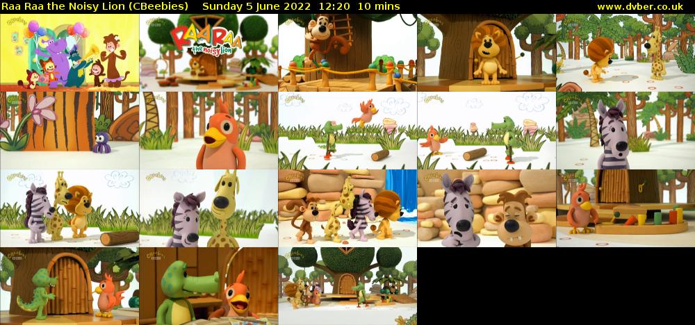 Raa Raa the Noisy Lion (CBeebies) - 2022-06-05-1220