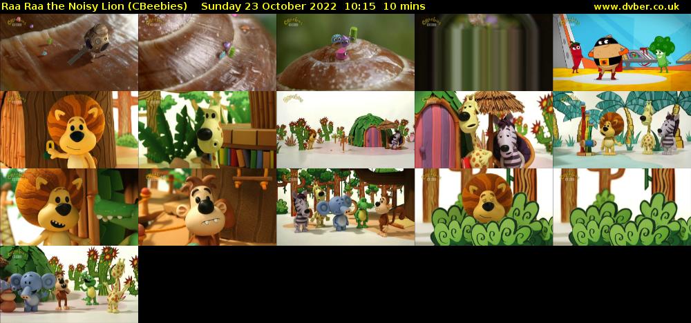 Raa Raa the Noisy Lion (CBeebies) - 2022-10-23-1015